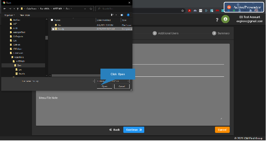 Upload CA Plex Model to CM evolveIT For CA Plex